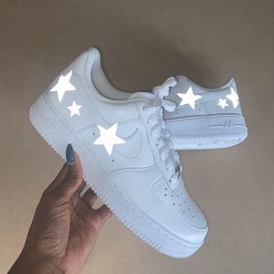 Nike | Shoes | Reflective Star Nike Air Force S | Poshmark